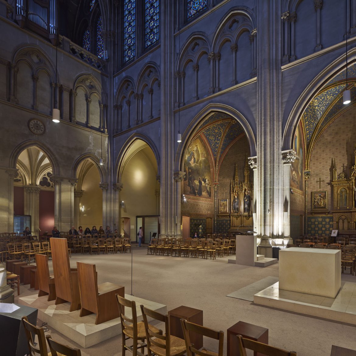 Réaménagement de l’église Saint-Ignace à Paris 6e - Chantiers du Cardinal